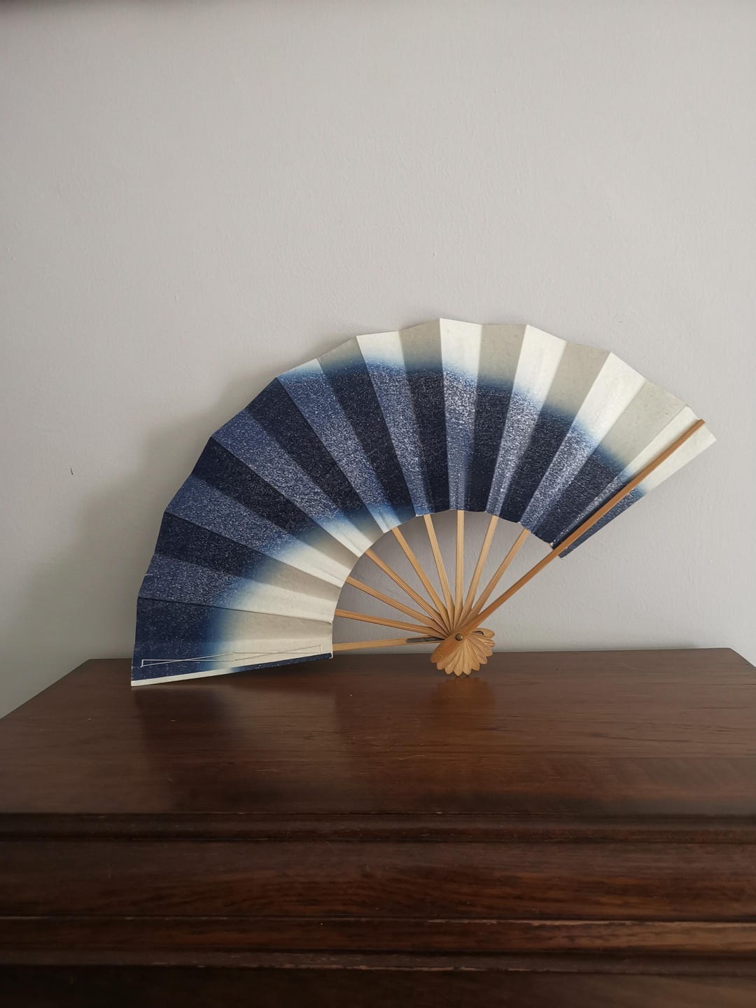 Japanese Sensu Fan,vintage Japanese Sensu Fan, Paper Folding Fan, Odori ...