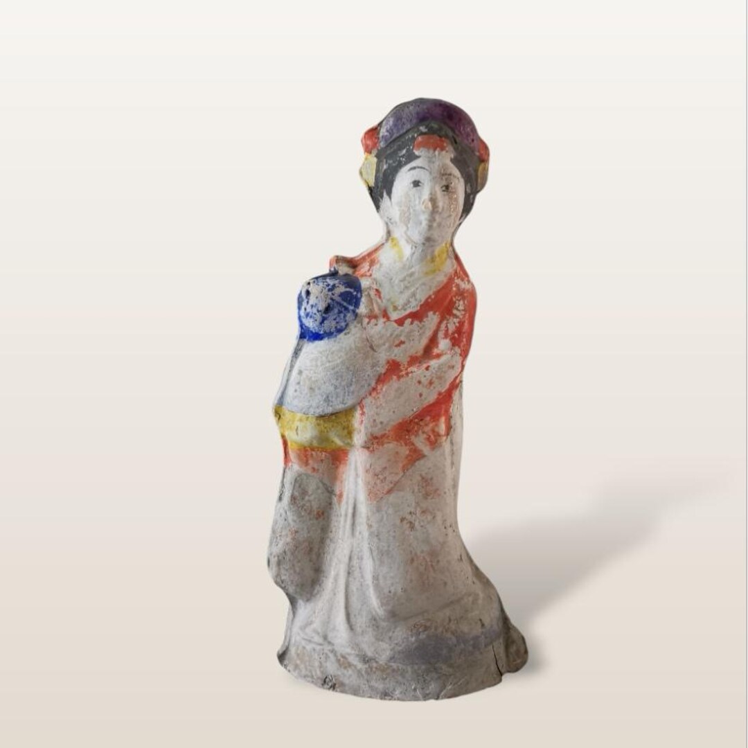 Antique Inabata Clay Doll, Japanese Kimono Figurine, Folk Art - Etsy