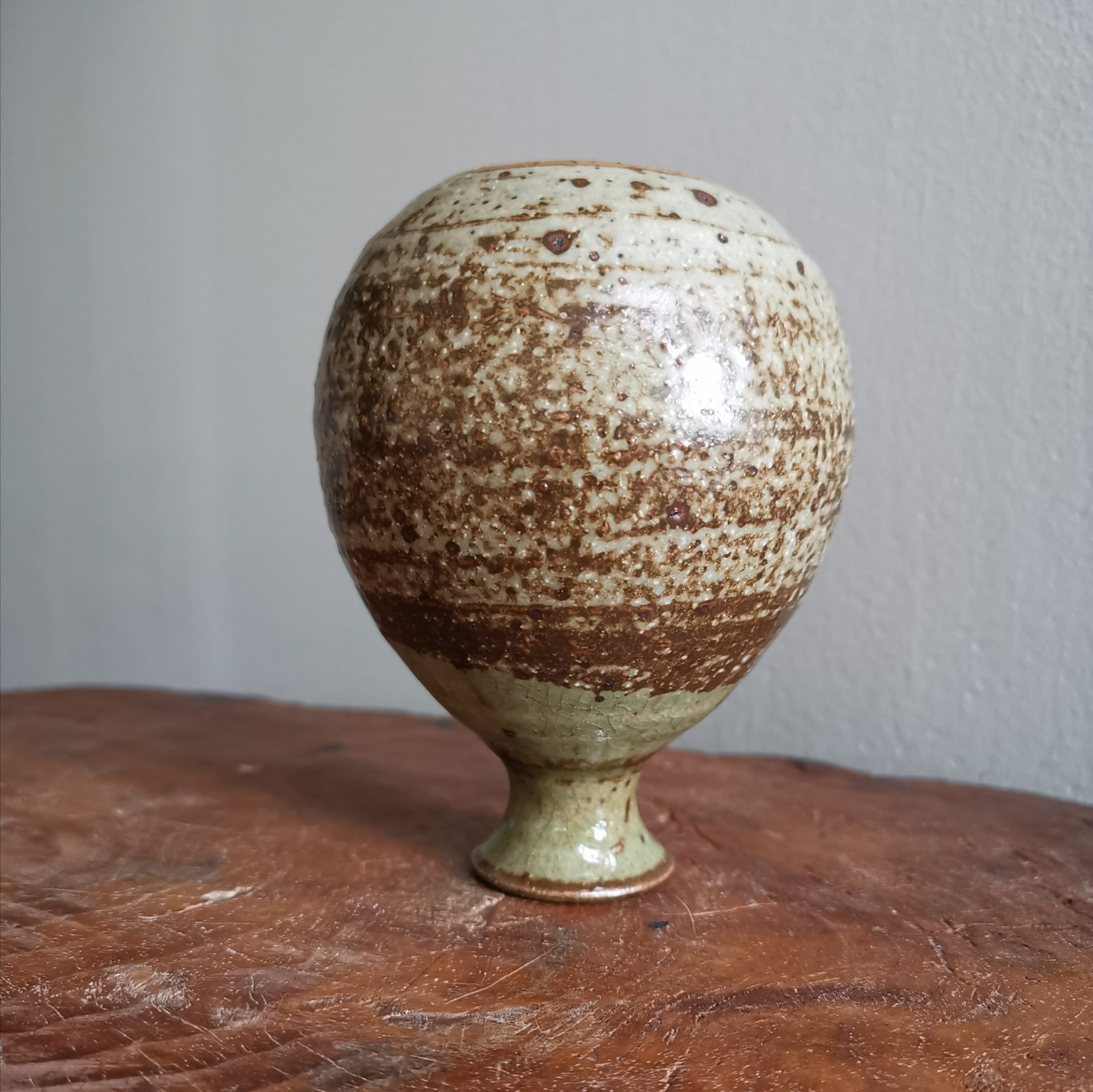 Ceramic Japanese vase studio pottery earthenware vase | Etsy