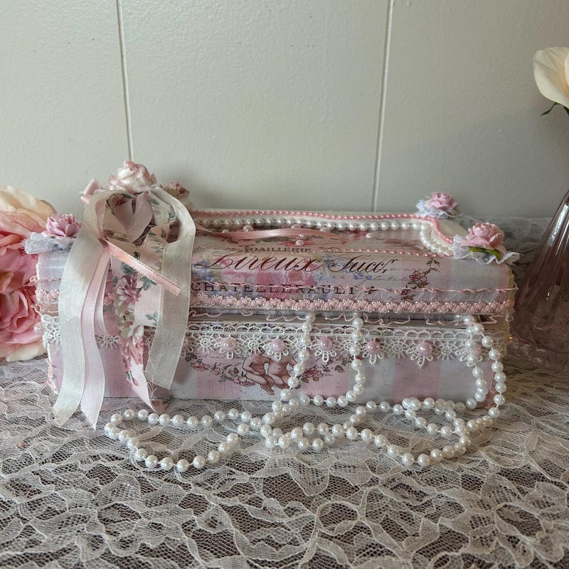 Shabby Chic Box - Etsy