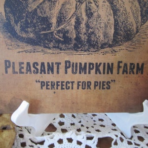 Grungy Style Pumpkin Seeds Sign Wooden Primitive Sign - Etsy