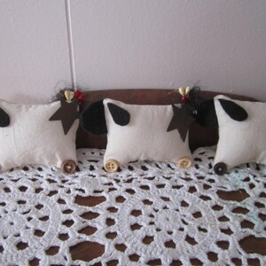 Three Primitive Sheep Bowl Decorations Christmas Sheep - Etsy