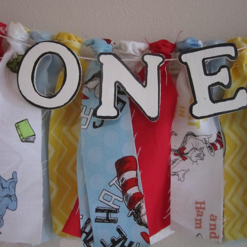 Dr Seuss Banner - Etsy