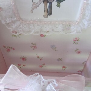 Shabby Wooden Wall Box Pink Display Box Cottage Chic - Etsy