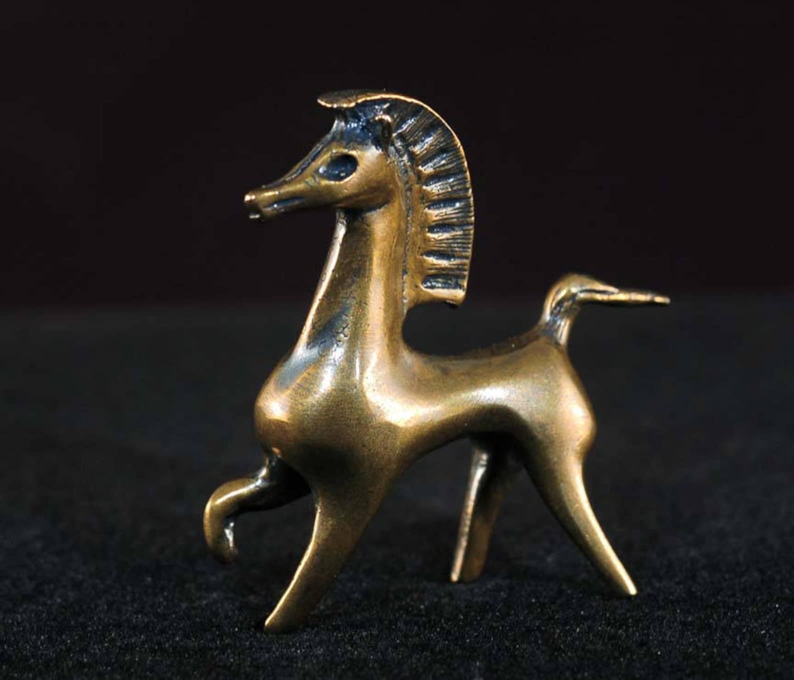 Black Stallion Movie Bucephalus Figurine in AGED Solid Bronze - Etsy