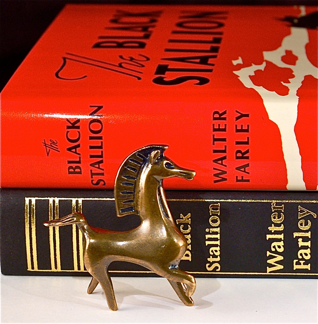 Black Stallion Book Classic 1941 Edition AND Bucephalus Figurine Gift ...