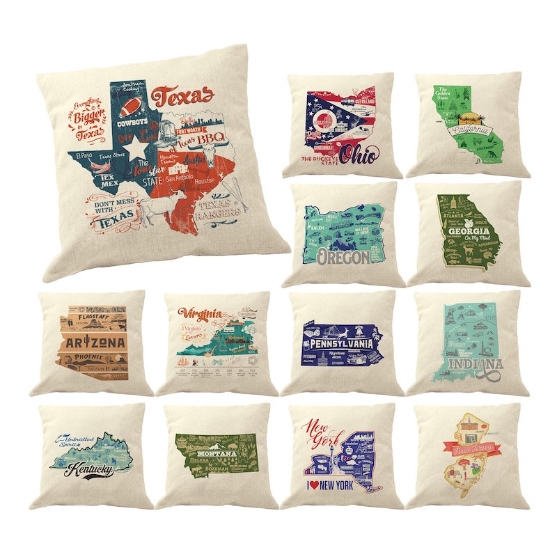 Ohio State Pillow - Etsy