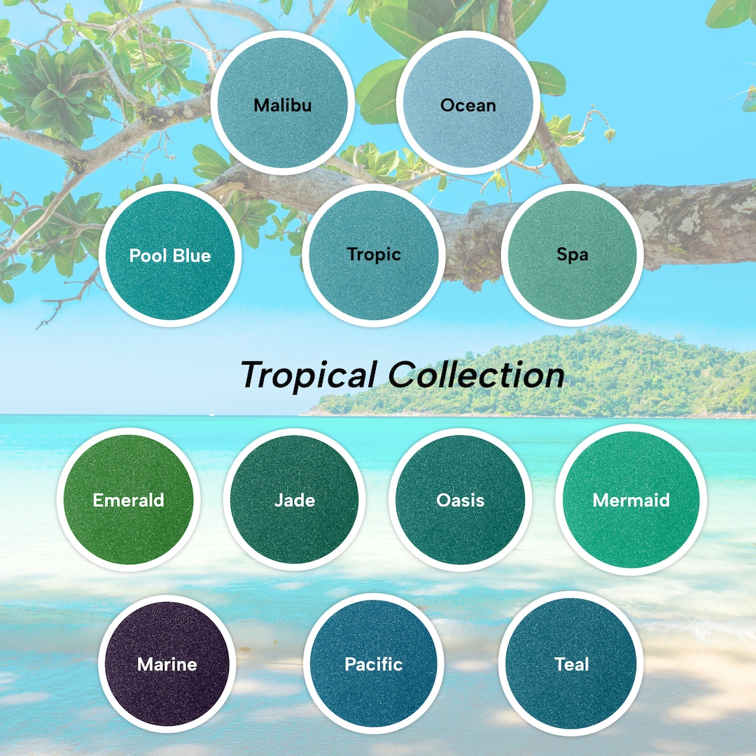 Tropical Colors Collection - 12 Pack Sand Art Kit, Colored Sand for ...