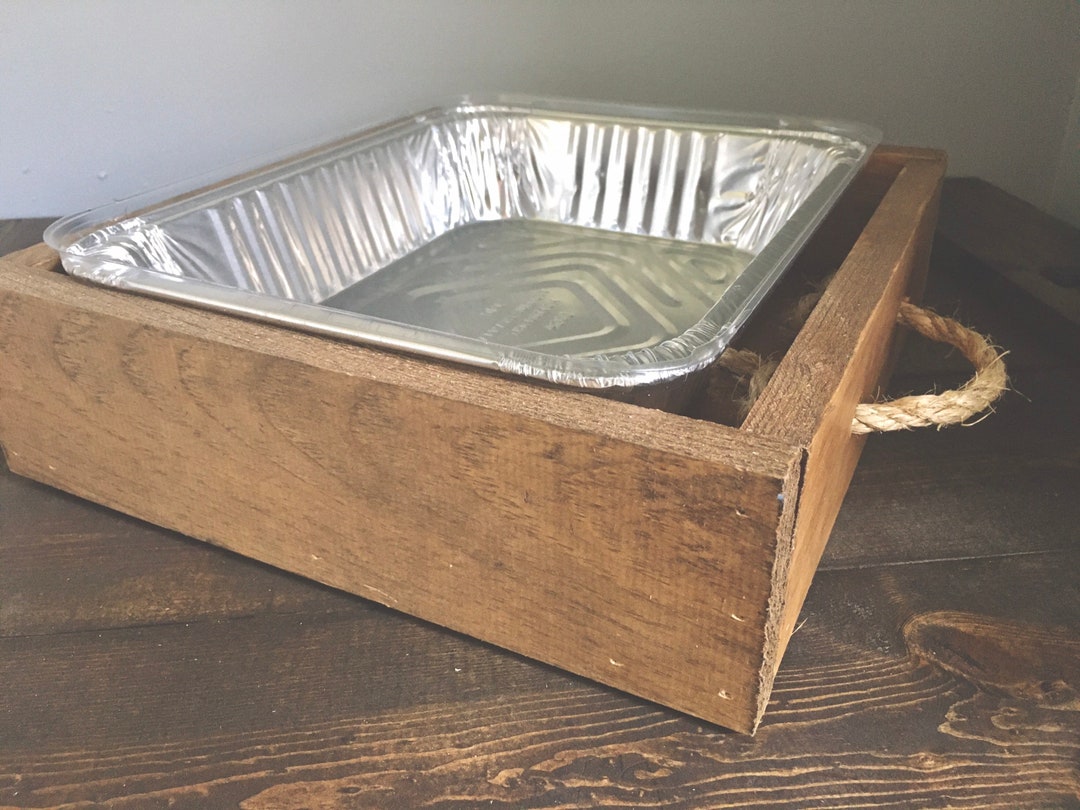 Potluck Box 12 X 12 X 4 Fits 9 Pie Dish and 10 Foil Disposable Pans ...