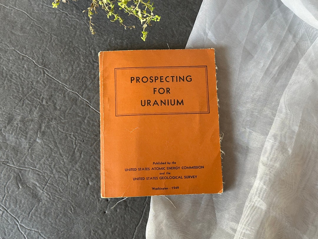 Mining for Uranium Vintage Geology Book - Etsy