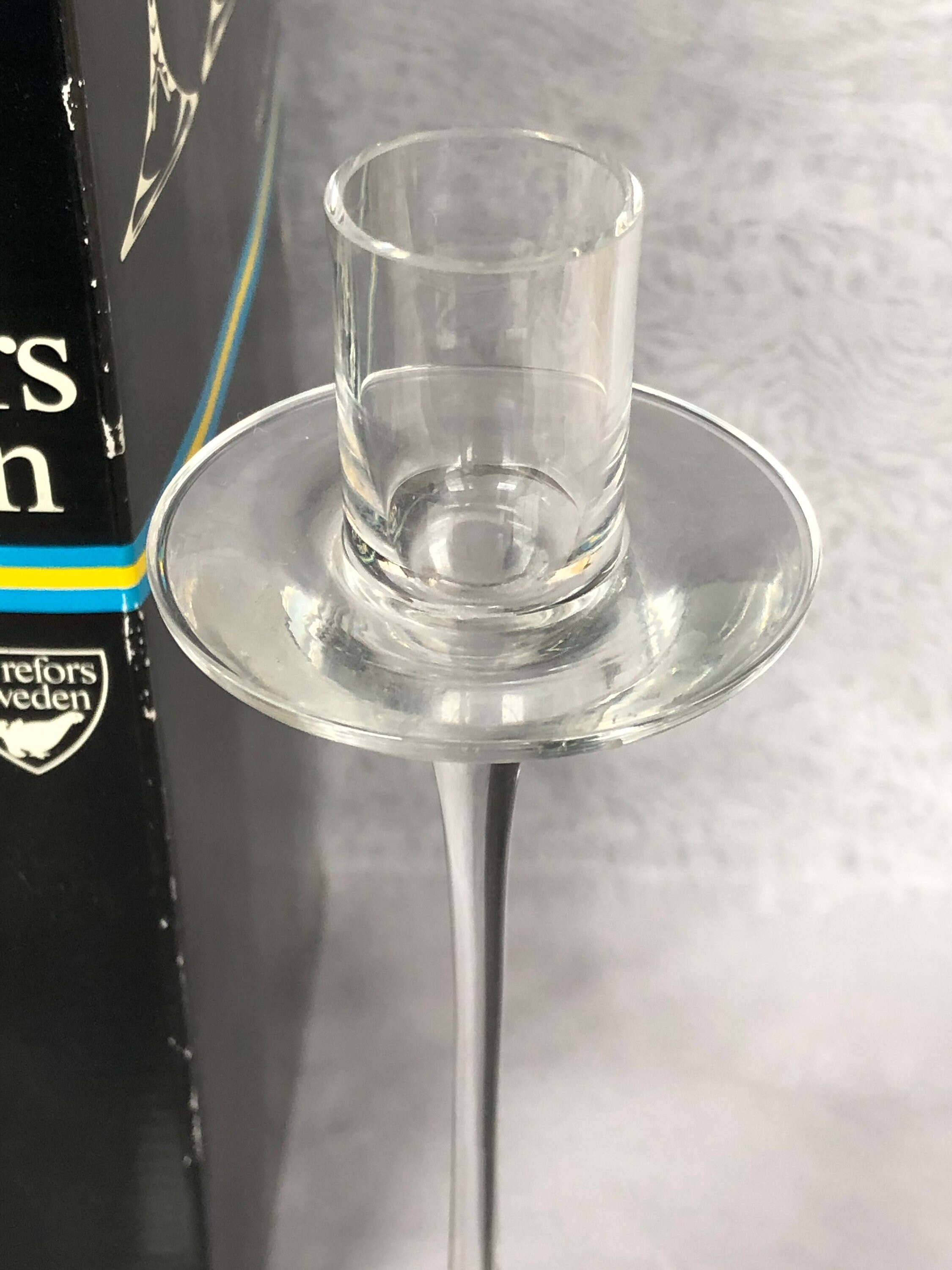 Vintage Orrefors Candlesticks by Nils Landberg Orrefors Candle | Etsy