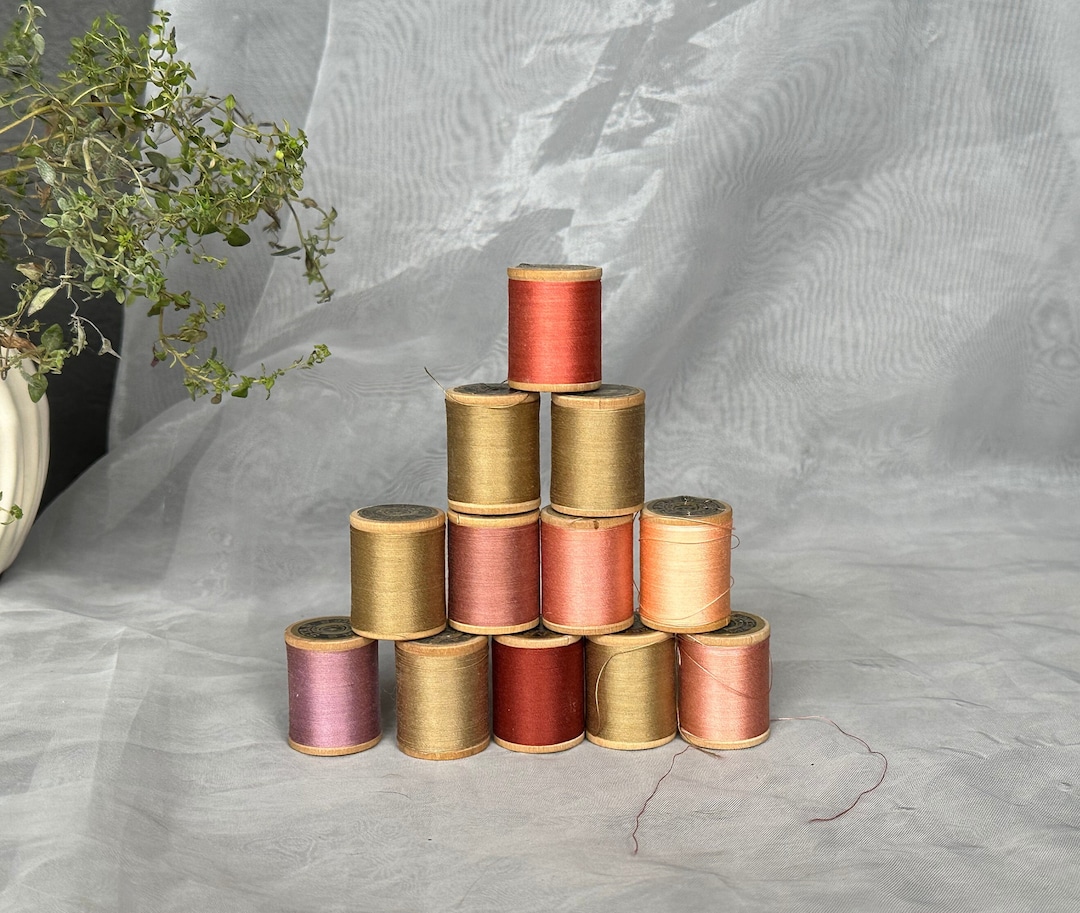 Vintage American Thread Company Star Twist Mercerized Cotton Sewing ...