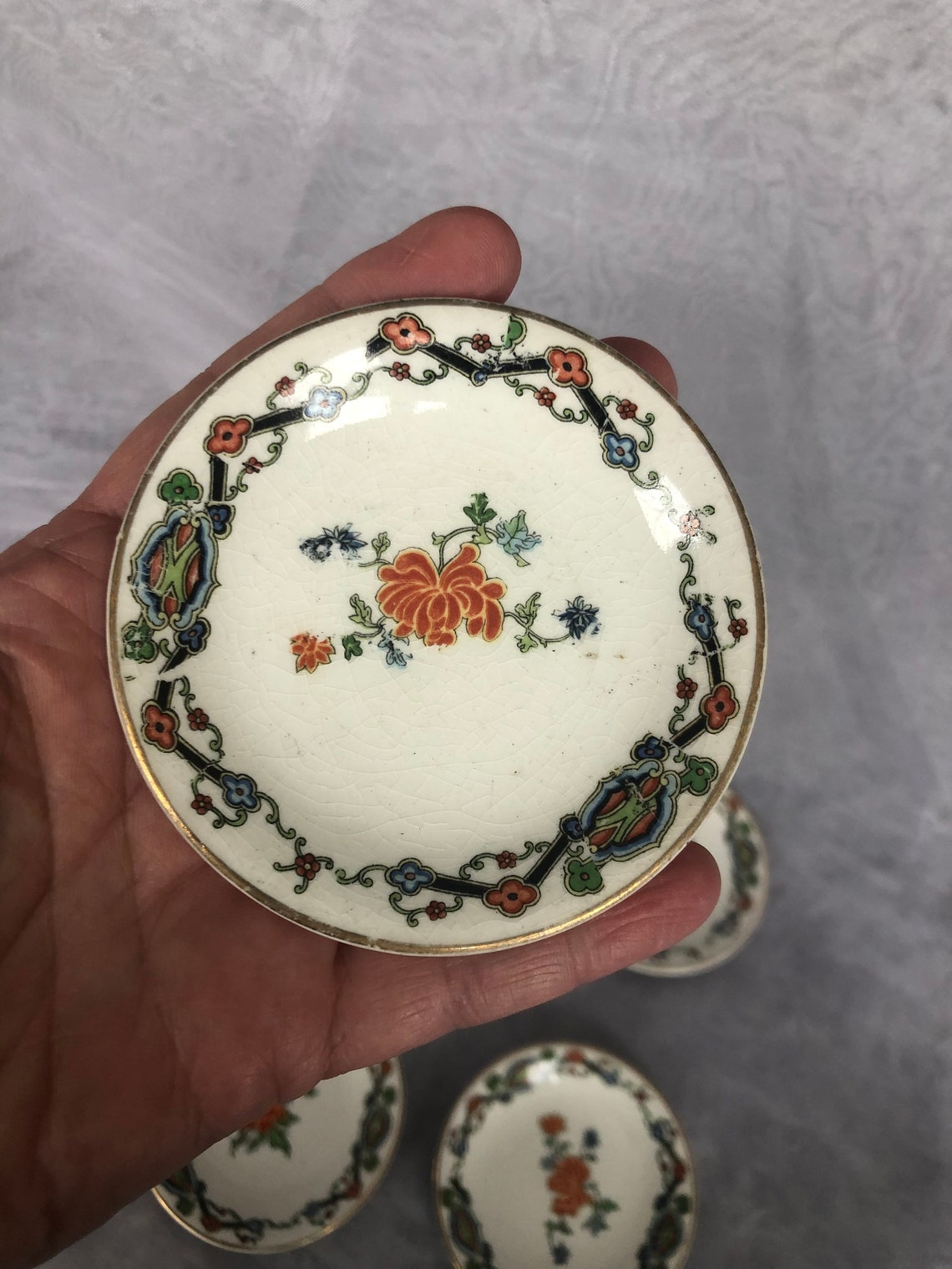 Vintage Butter Pat Plates Maddock China England English - Etsy