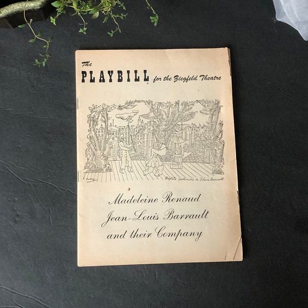Vintage Playbill - Etsy