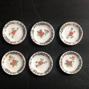 Vintage Butter Pat Plates Maddock China England English Country House ...