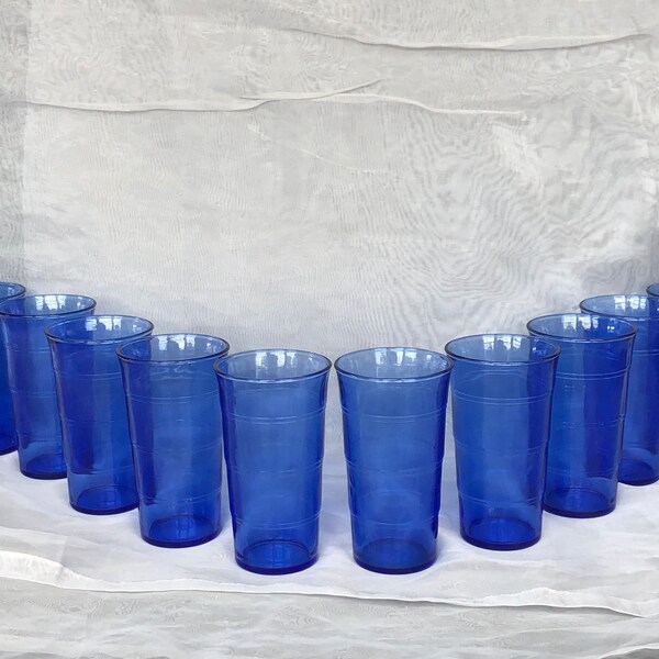 Blue Glassware - Etsy