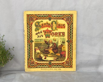 Antique Santa Claus - Etsy