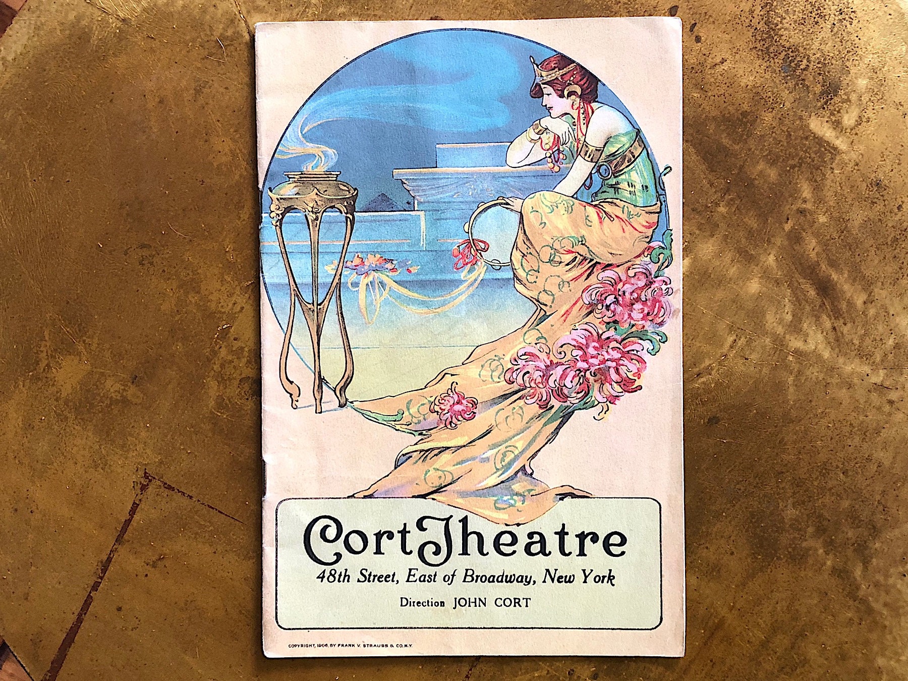 Vintage Cort Theatre Playbill Program, Vintage Liquor Advertising for ...