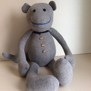 Handmade Custom Memory Monkey - Beautiful Memory Softie Keepsake ...