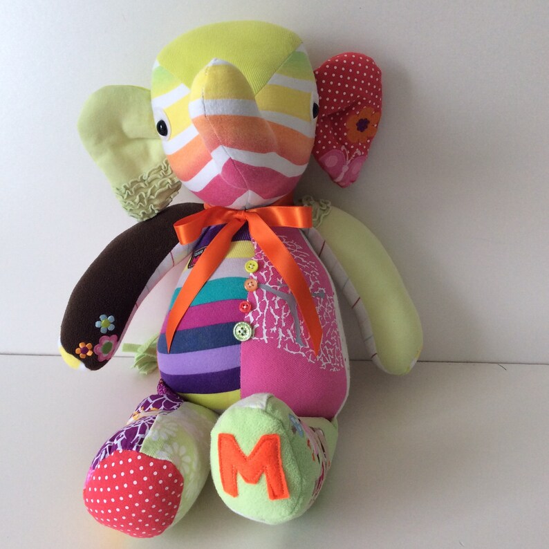 Handmade Custom Memory Elephant Wonderful Memory Softie - Etsy