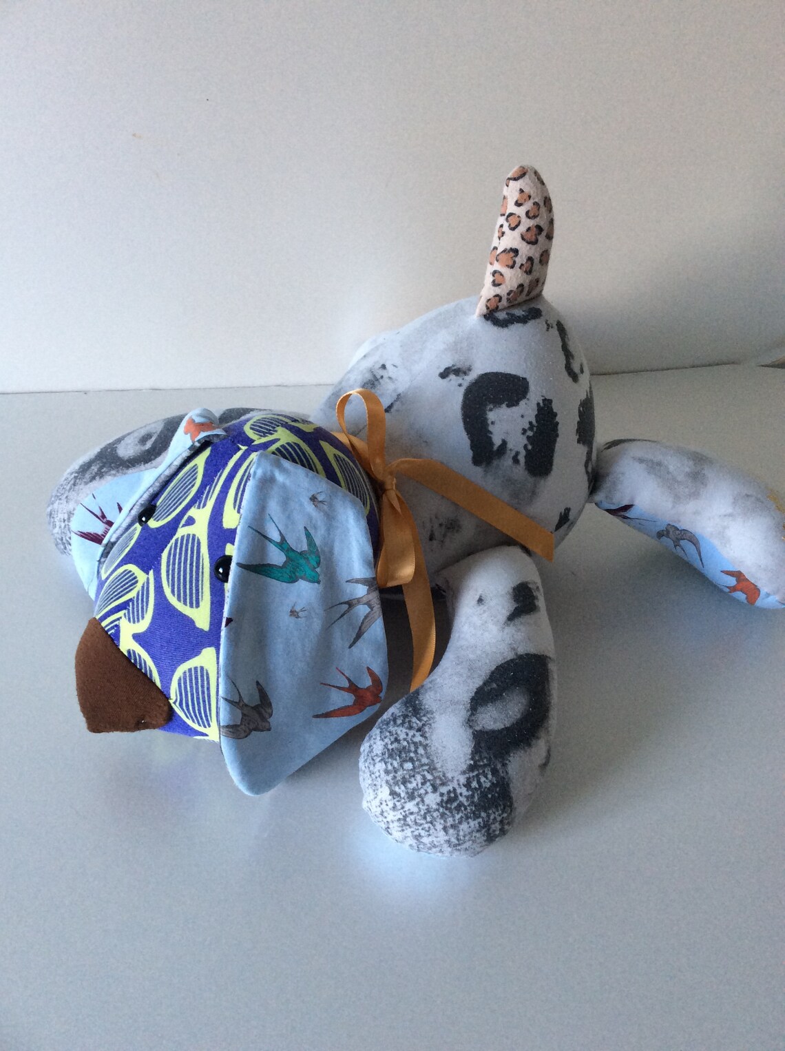 Handmade Custom Memory Dog - Wonderful Memory Softie Keepsake - Memory ...
