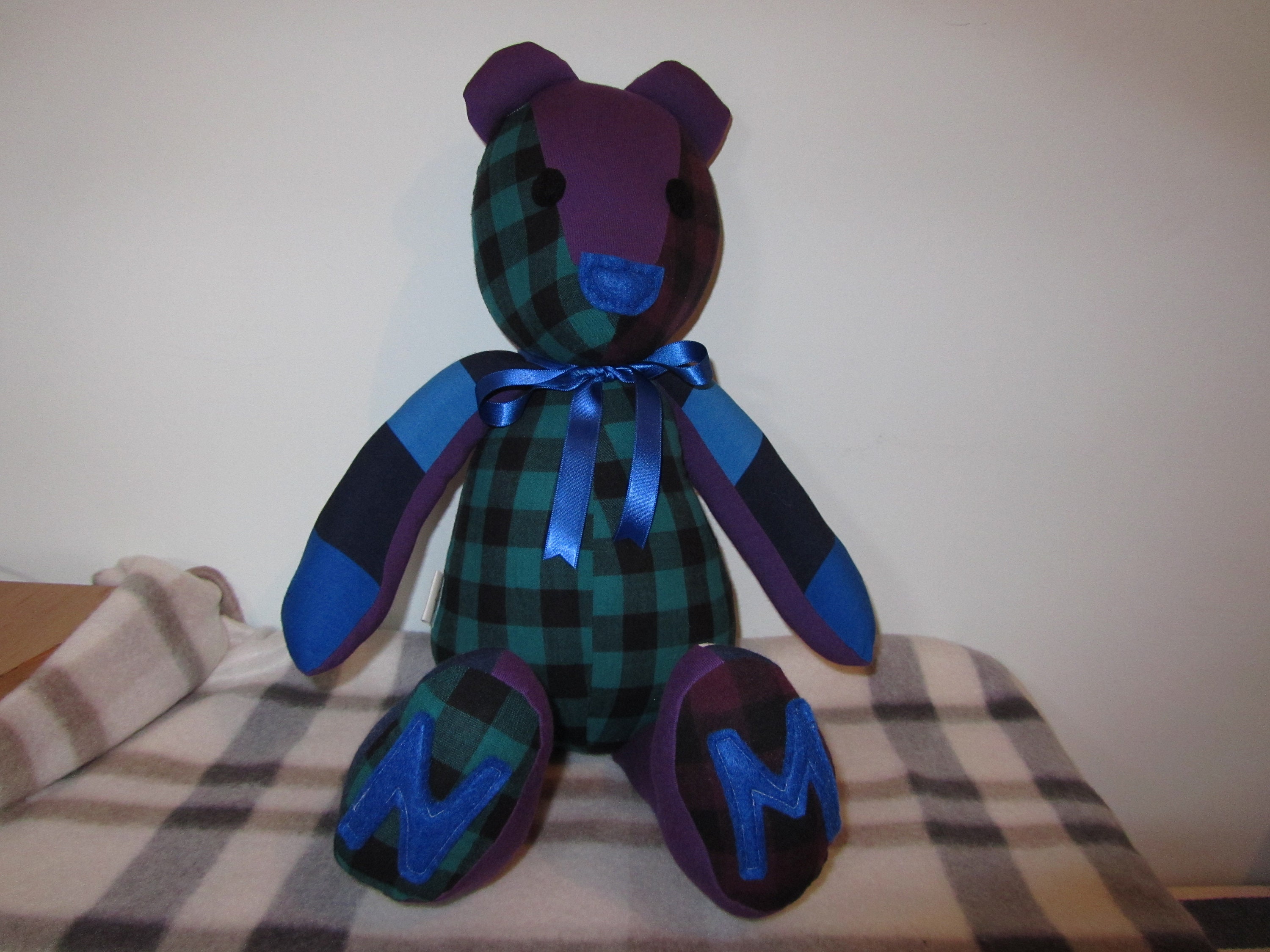 Handmade Custom Memory Bear Wonderful Memory Softie Keepsake | Etsy