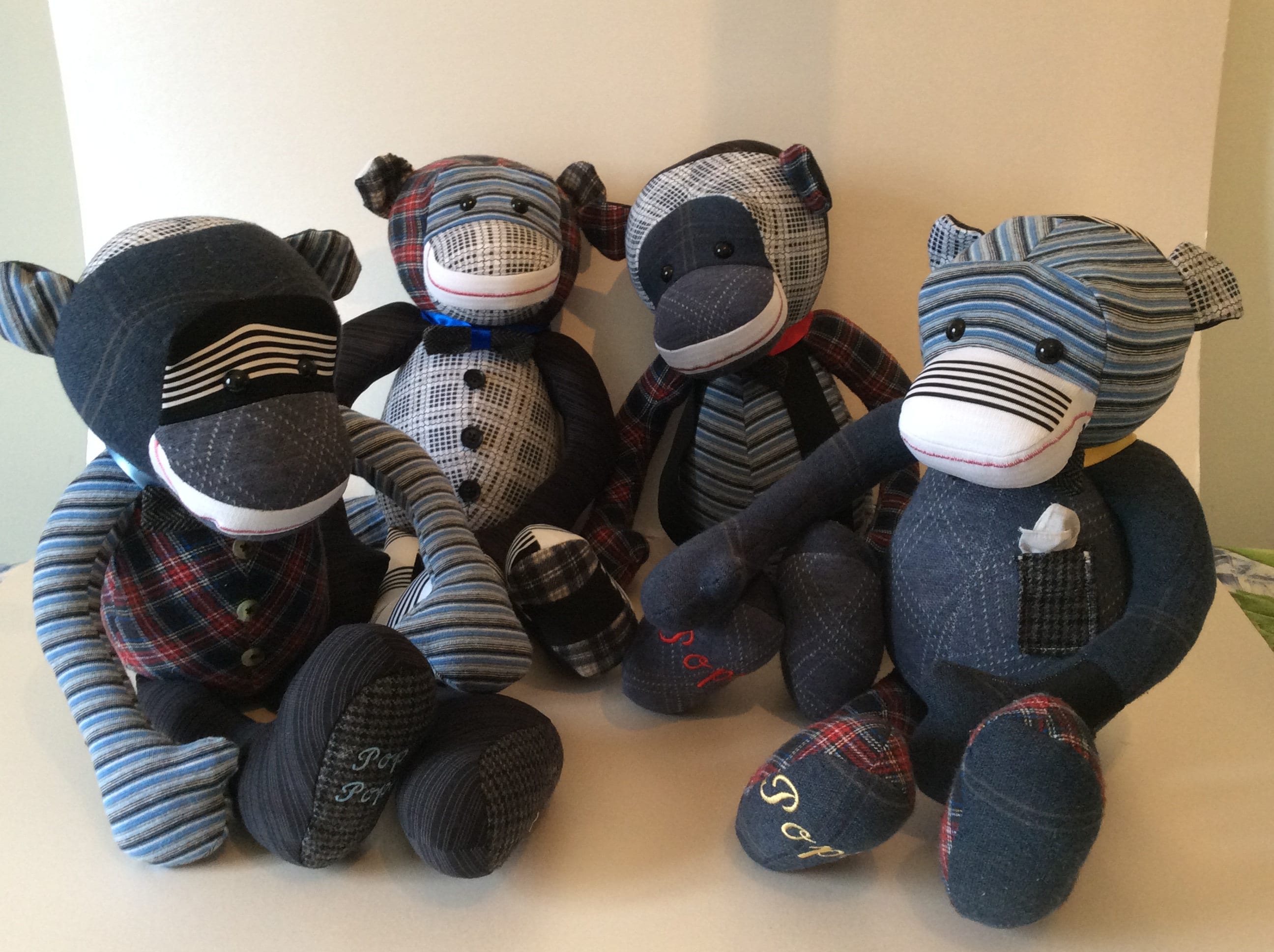 Handmade Custom Memory Monkey Beautiful Memory Softie | Etsy