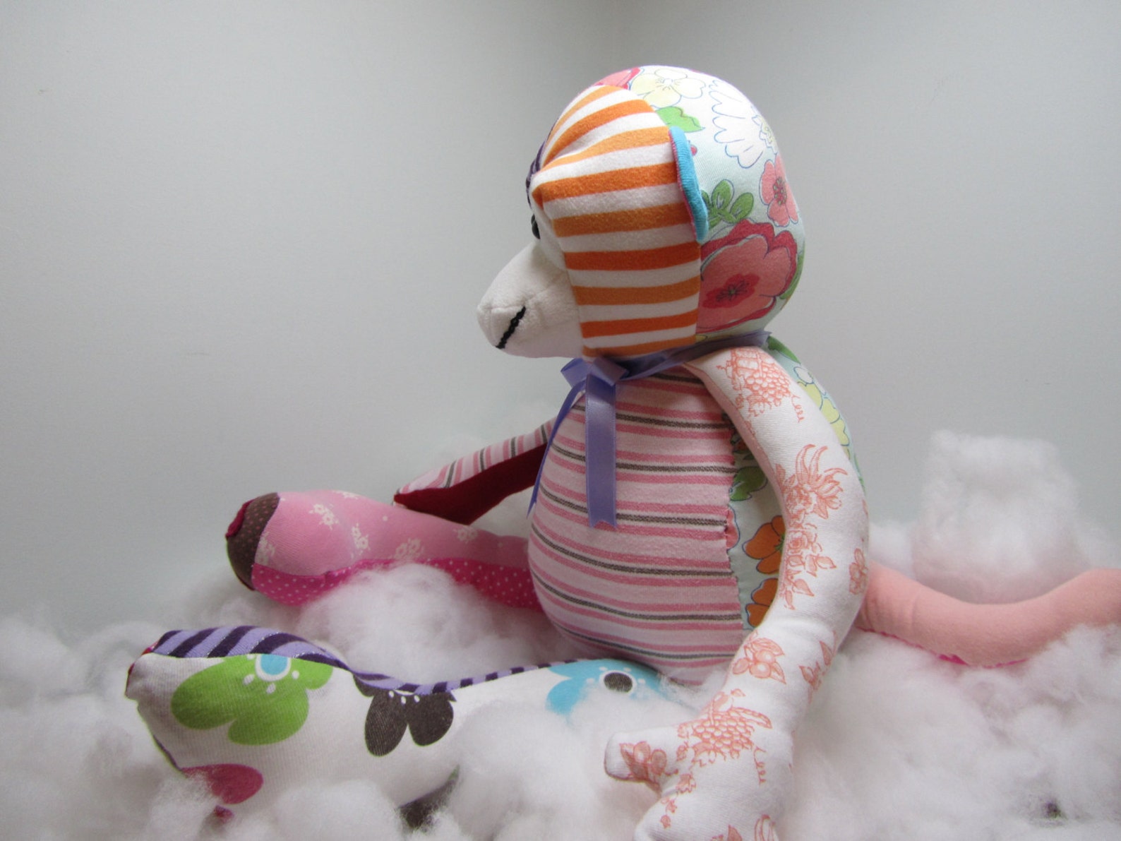 Handmade Custom Memory Monkey Beautiful Memory Softie | Etsy