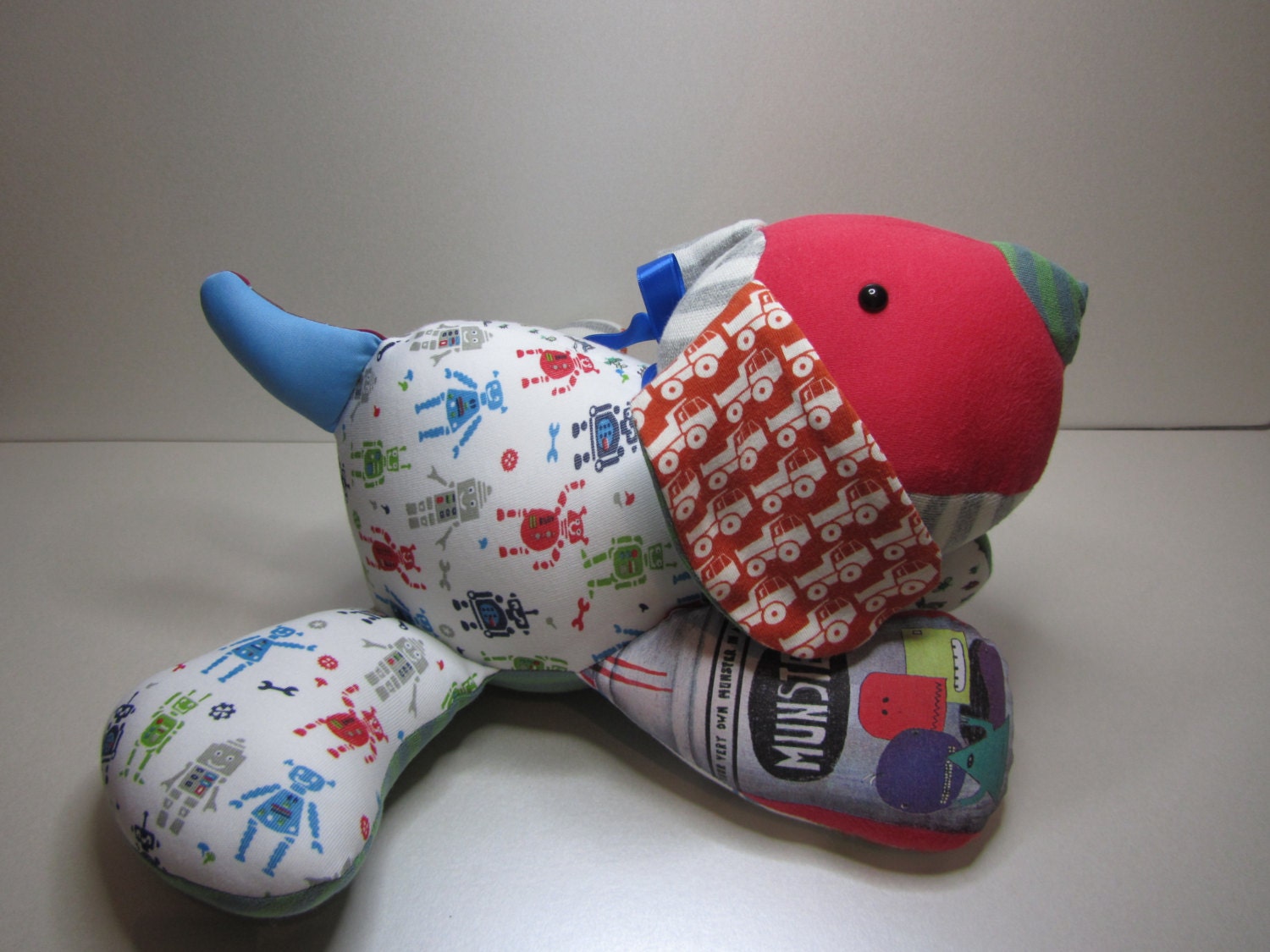 Handmade Custom Memory Dog - Wonderful Memory Softie Keepsake - Memory ...