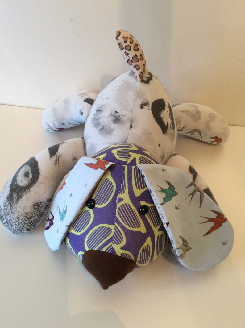 Handmade Custom Memory Dog - Wonderful Memory Softie Keepsake - Memory ...