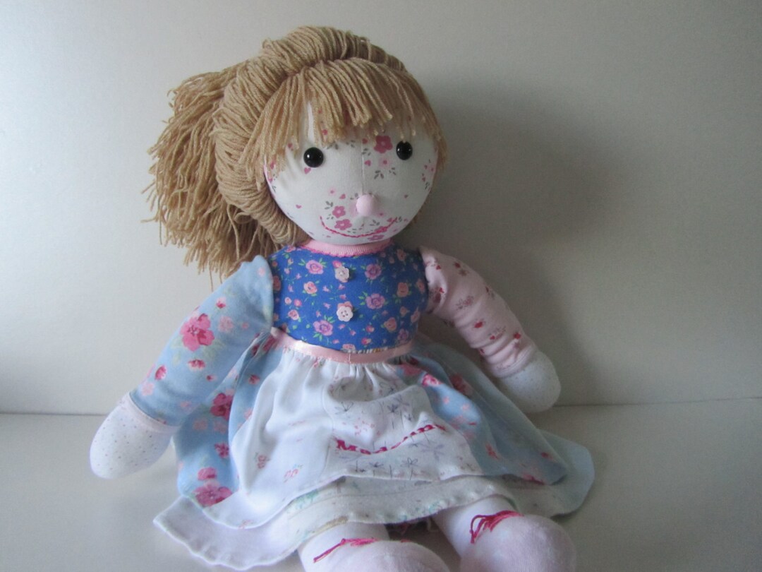 Memory Rag Doll - Etsy