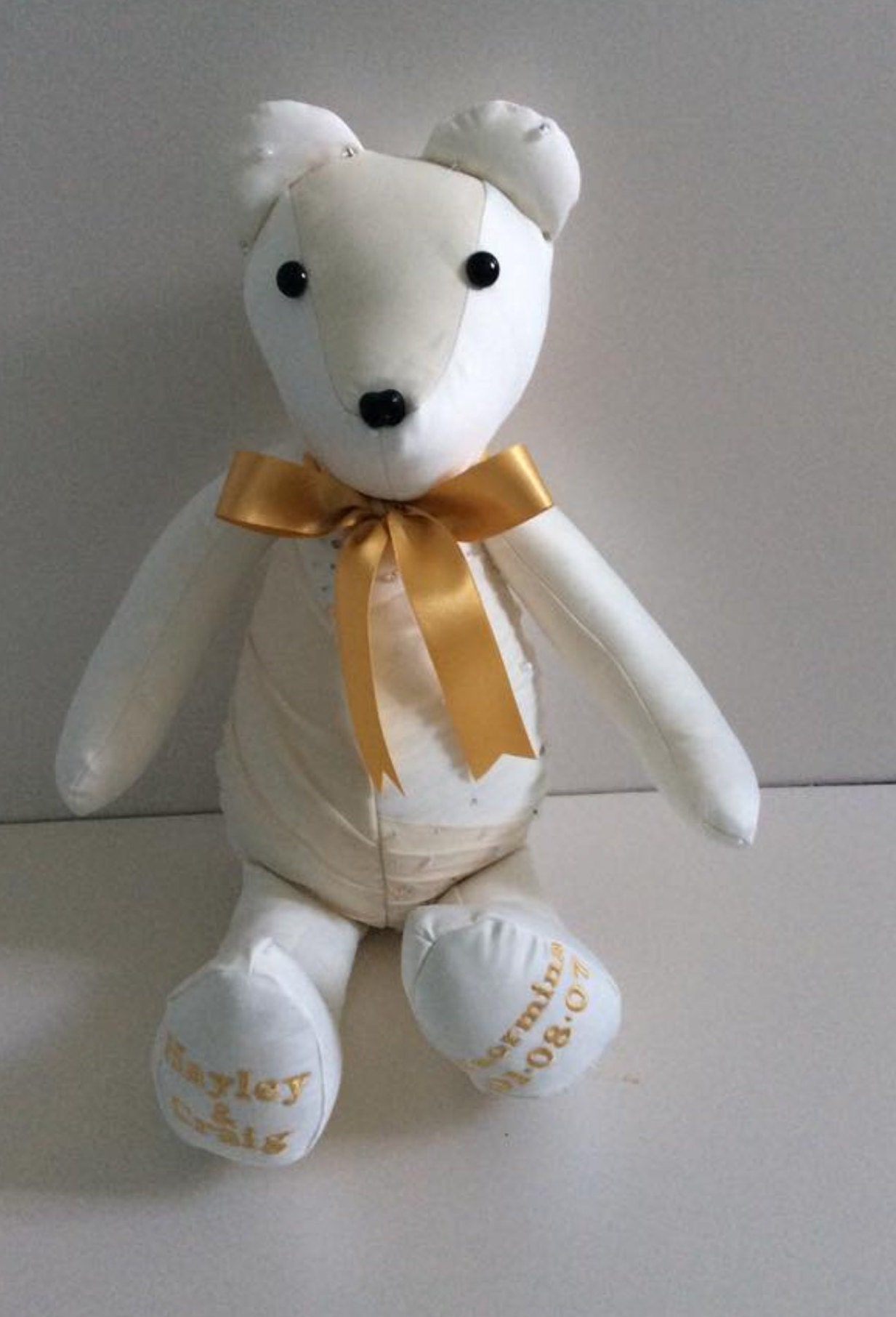 Handmade Custom Memory Bear Wonderful Memory Softie Keepsake | Etsy