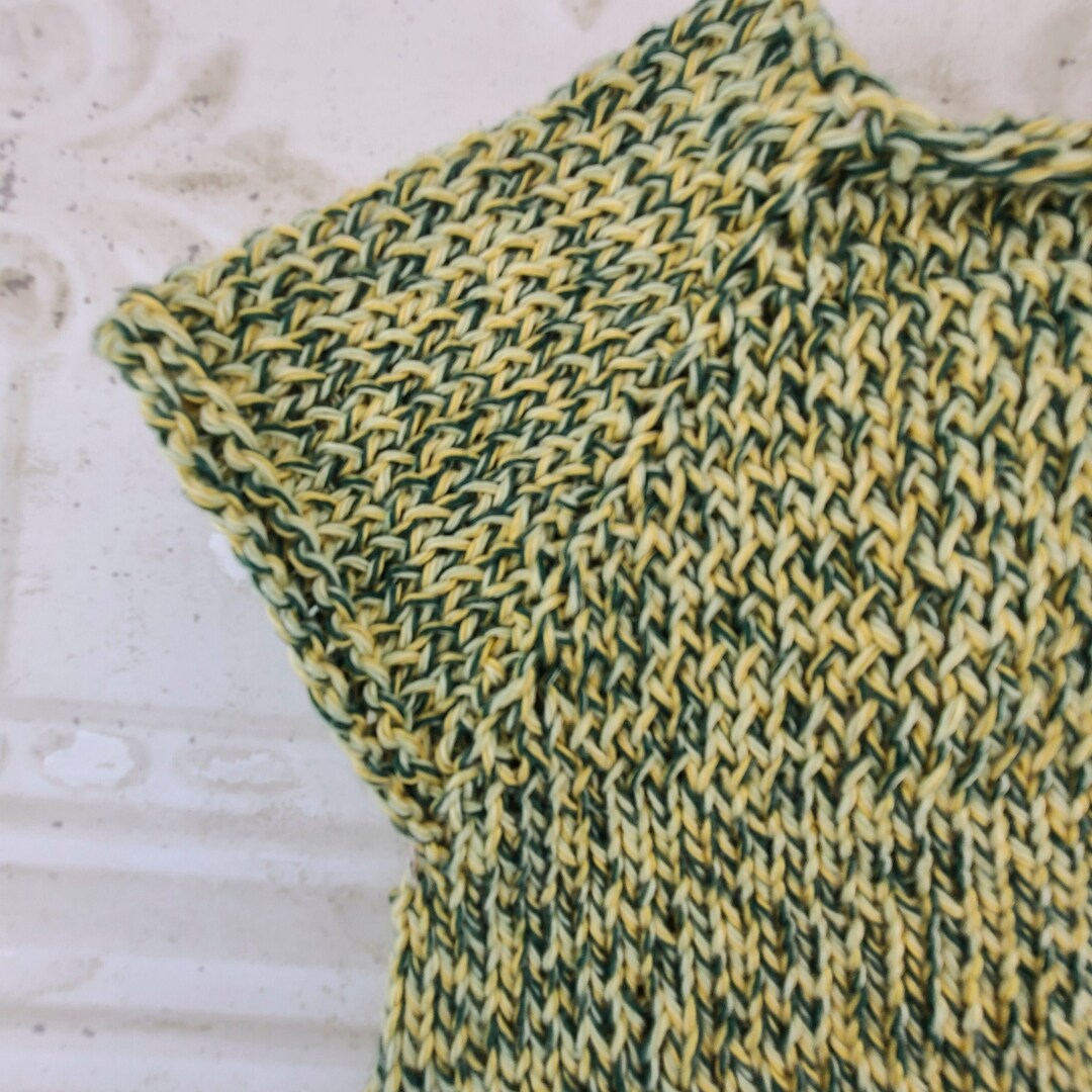Handmade Knit Pima Cotton Baby Dress 0-3 Months, Knitted Baby Clothes ...