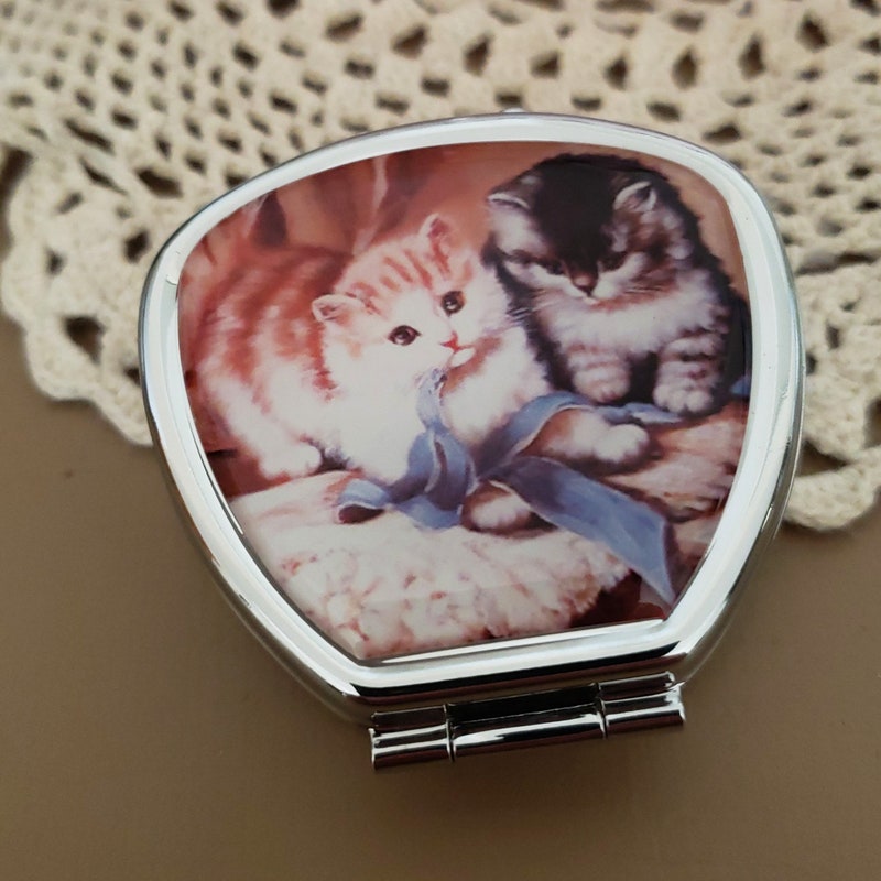 Cat Pill Box - Etsy
