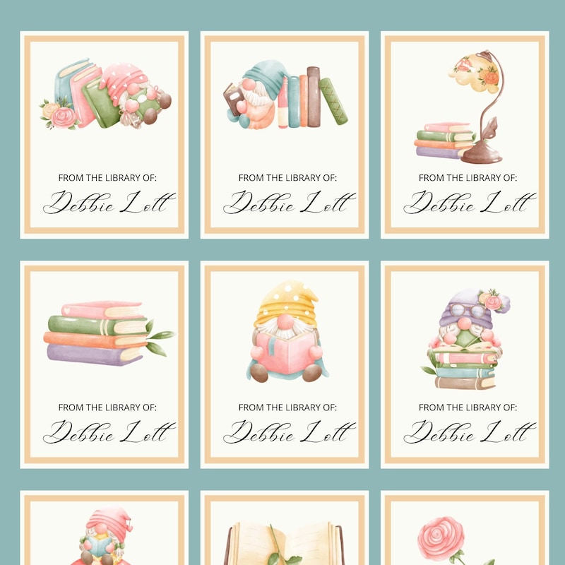 Bookplates - Etsy
