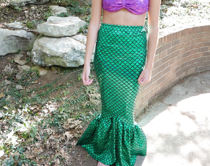 Mermaid Costume Mermaid Tail Skirt-fast Shipping - Etsy