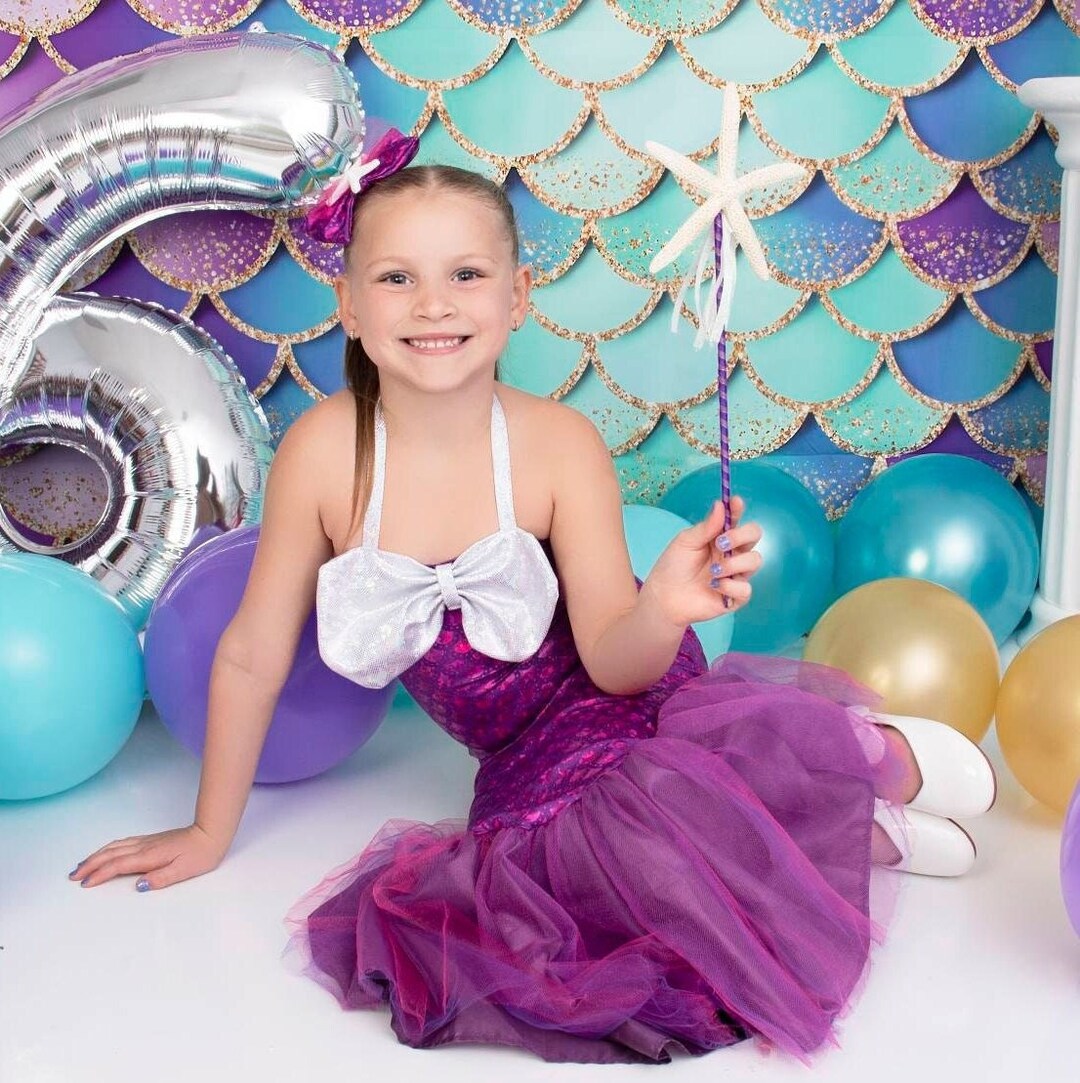 Mermaid Dress, Mermaid Tail Costume (girls' Sizes)-fast Shipping! - Etsy