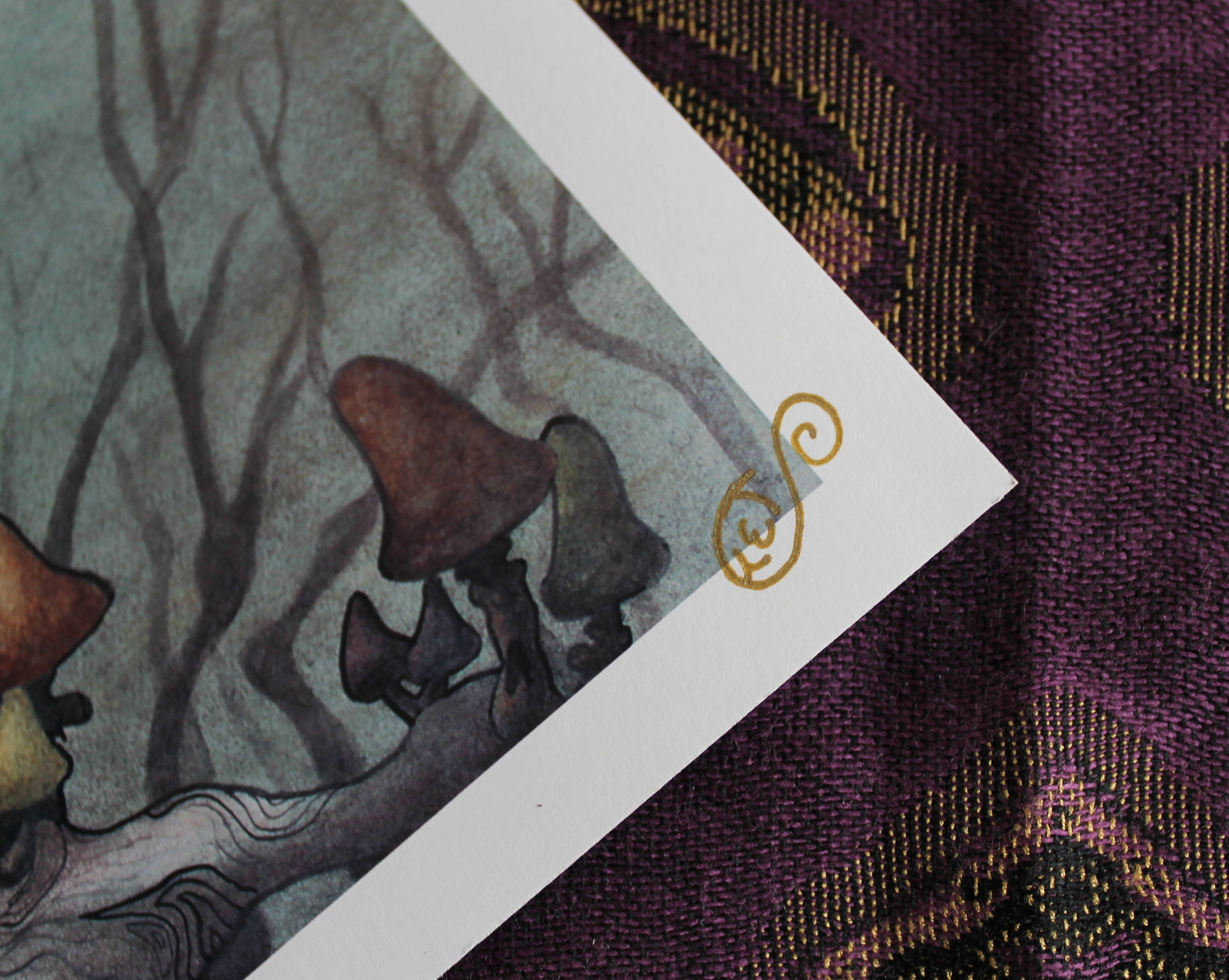 Swamp Sprite - Print - Painting - Etsy