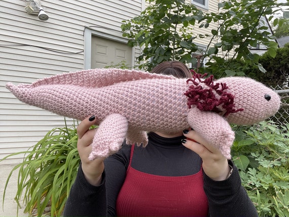 Giant Axolotl Crochet PATTERN ONLY - Etsy