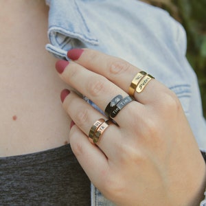 Custom Pet Jewelry | Dog Paw Ring | Custom Dog Ring | Pet Name Ring ...