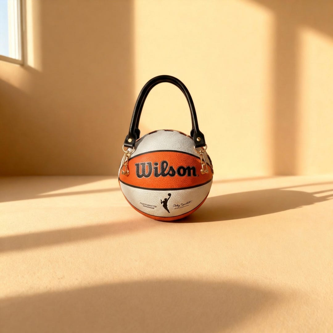 Mini Womens Basketball Purse, Upcycled, Basketball Gift for Her ...