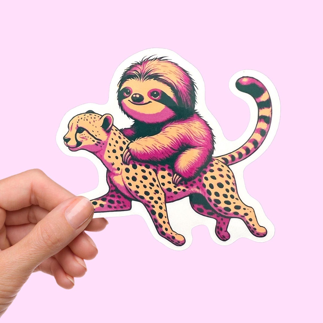 Laptop Stickers, Sloth Sticker, Water Bottle Sticker, Cute Stickers ...