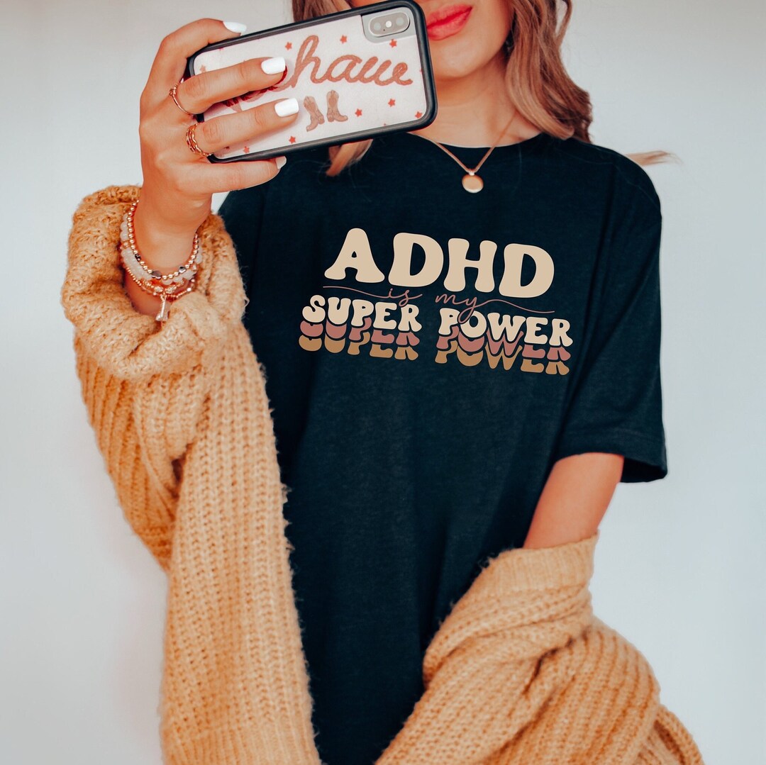 ADHD Shirt, Neurodiversity Shirt, Mental Health Shirt, Anxiety Tshirt ...