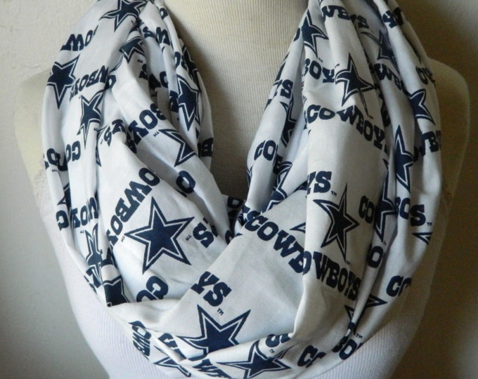 Dallas Cowboy Infinity Scarf - Etsy