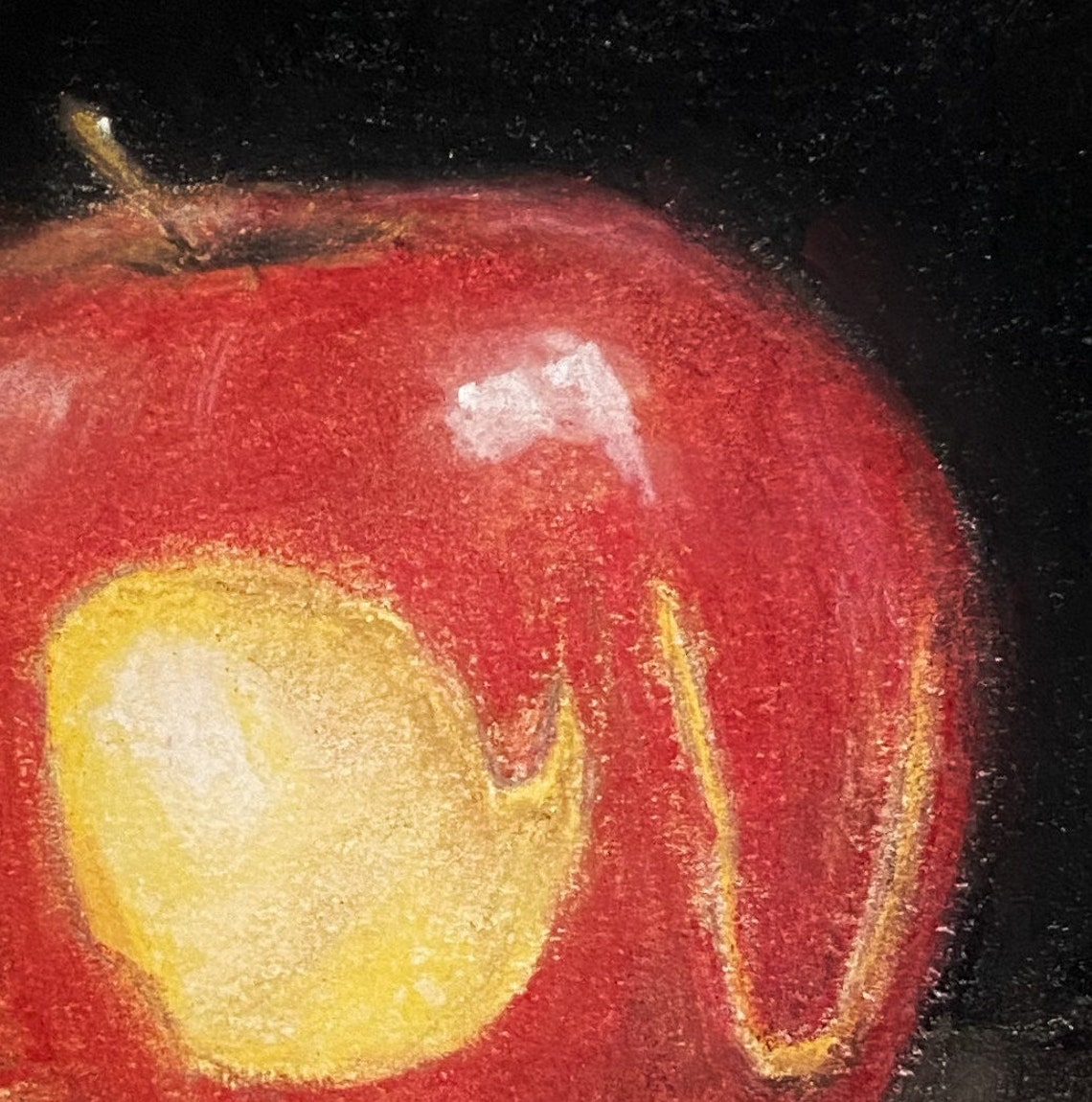 Sherlock BBC - IOU Apple - Fine Art Print - Fandom Art - Etsy