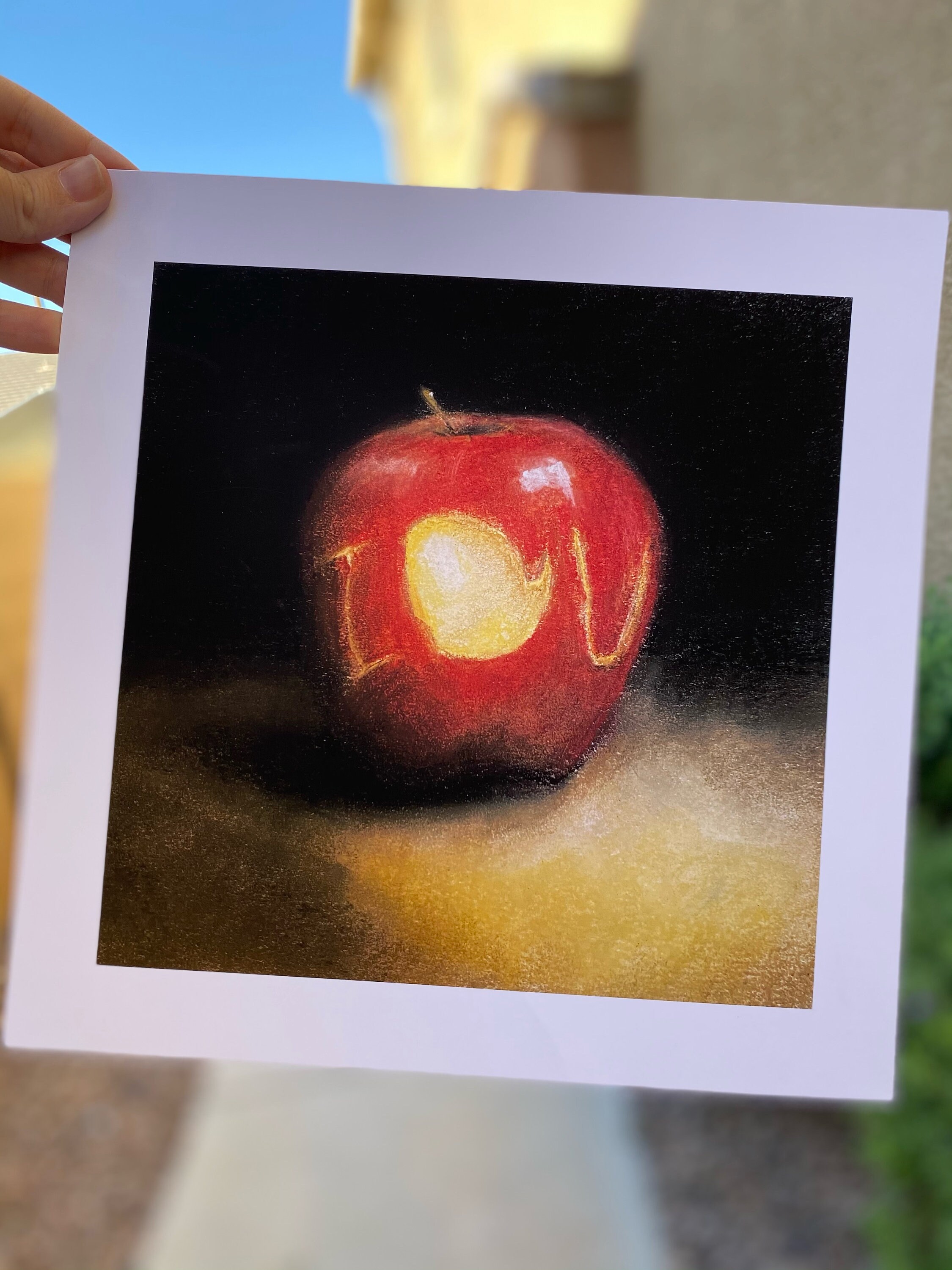 Sherlock BBC - IOU Apple - Fine Art Print - Fandom Art - Etsy