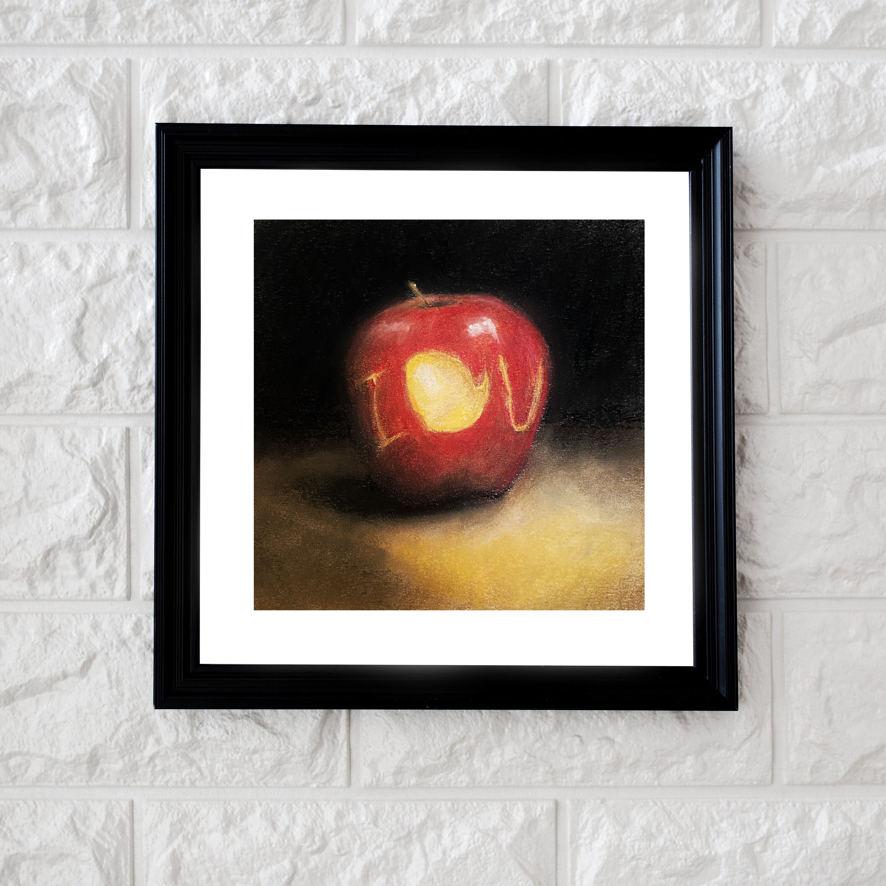 Sherlock BBC - IOU Apple - Fine Art Print - Fandom Art - Etsy