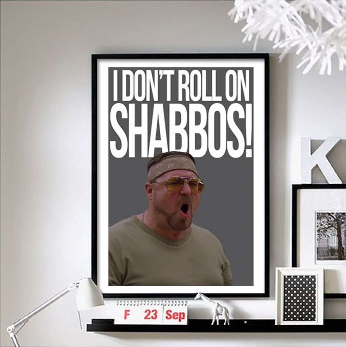 The Big Lebowski 'shomer Shabbos' Art Print | Etsy