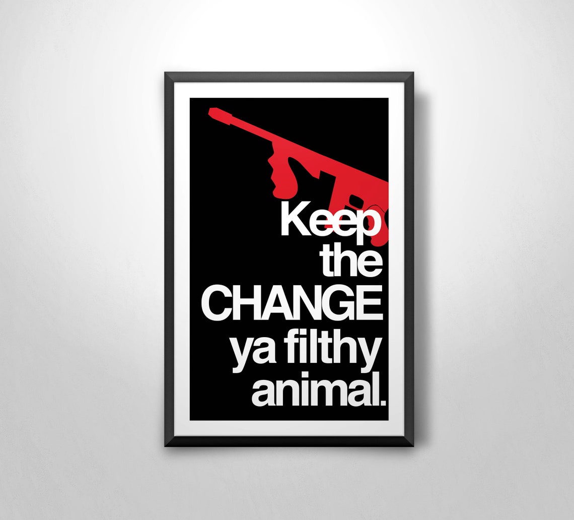Home Alone 'keep the Change' Art Print - Etsy