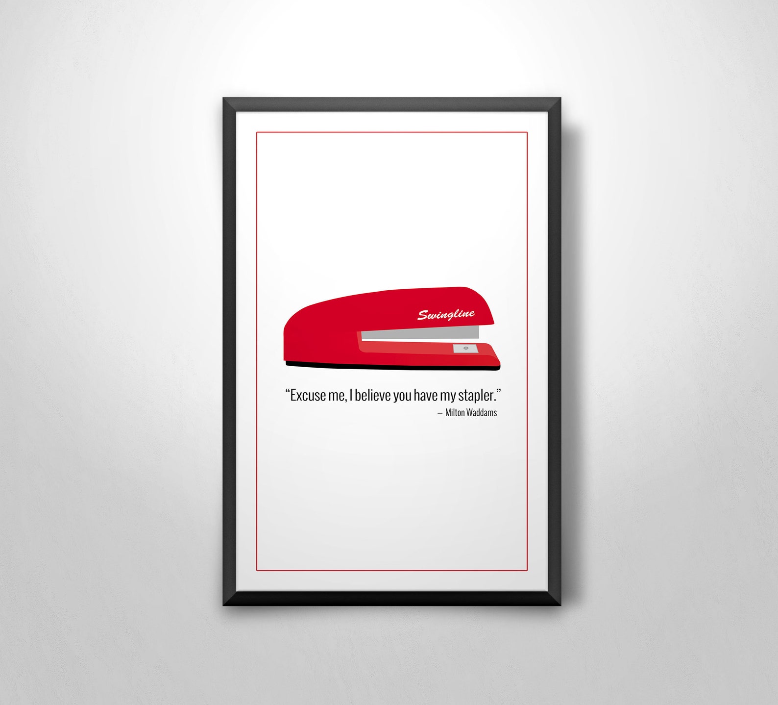 Office Space 'milton' Wall Art - Etsy